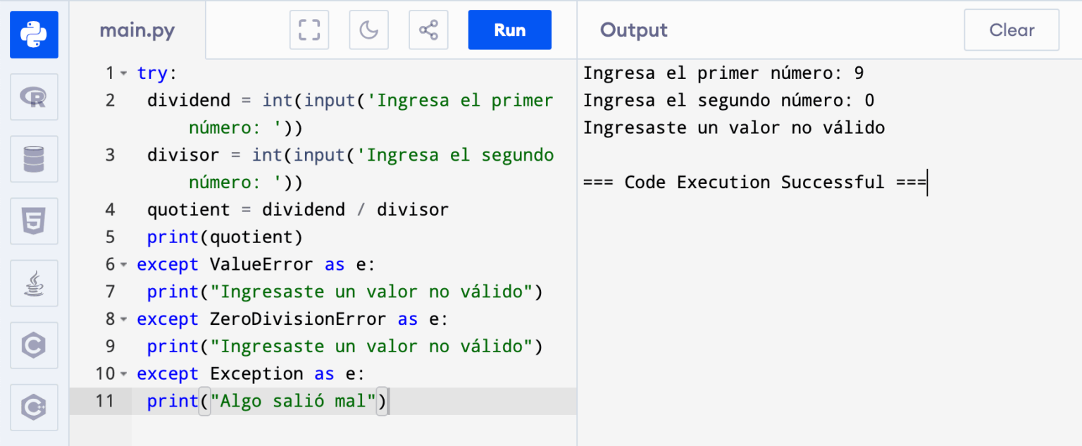 Cómo Atrapar Múltiples Excepciones en Python: Guía Simple » CodigoNautas