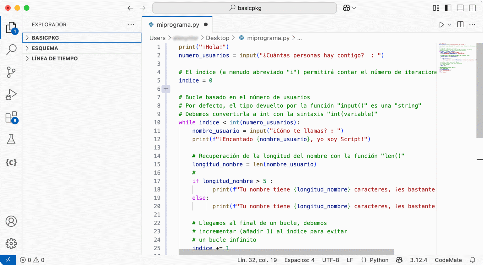 Escribir tu Primer Script en Python: Guía para Principiantes » CodigoNautas