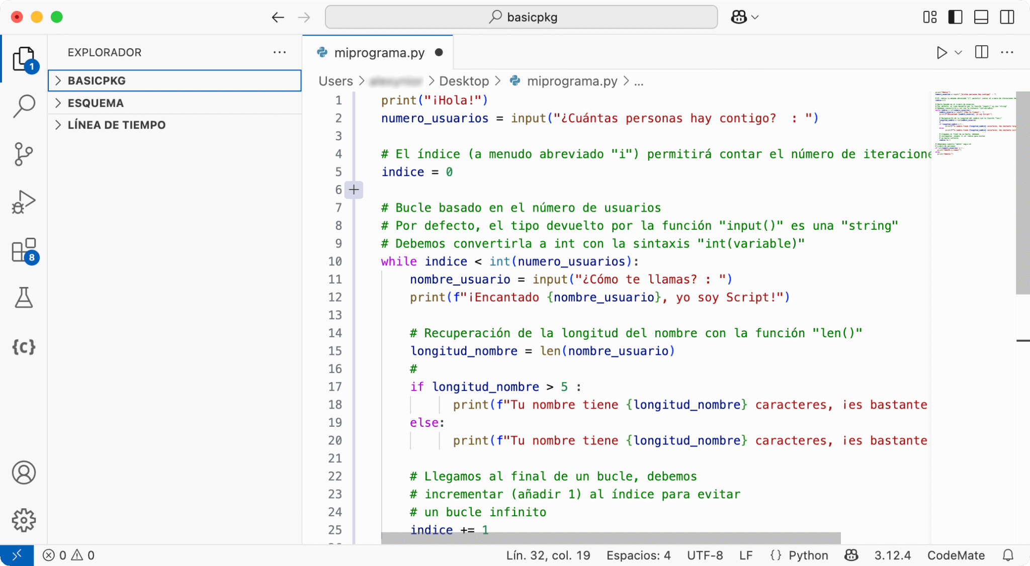 Escribir Tu Primer Script En Python Guía Para Principiantes Codigonautas