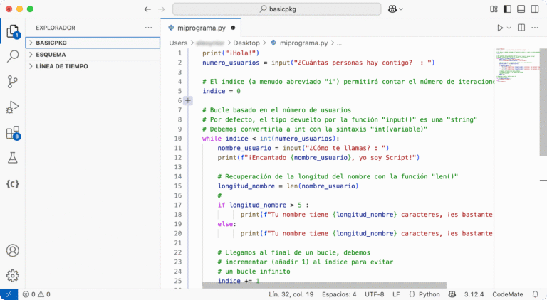 Escribir tu Primer Script en Python: Guía para Principiantes » CodigoNautas