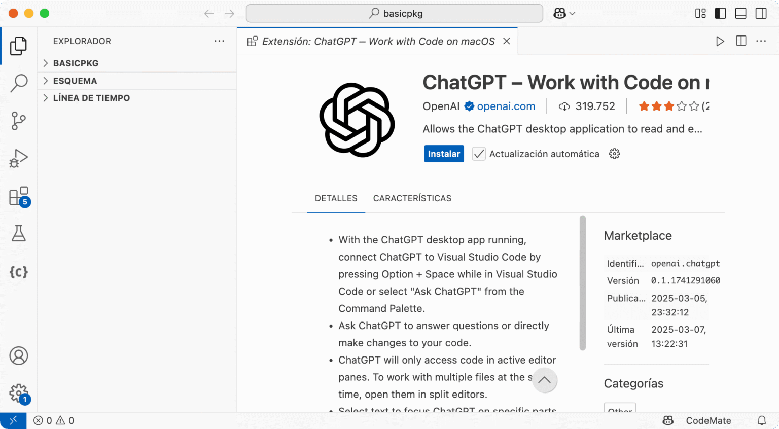 Cómo Integrar ChatGPT con Visual Studio Code » CodigoNautas