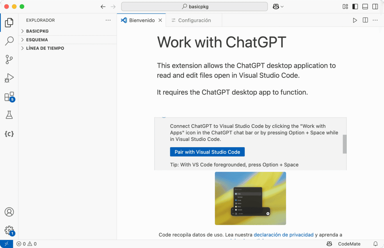 Cómo Integrar ChatGPT con Visual Studio Code » CodigoNautas