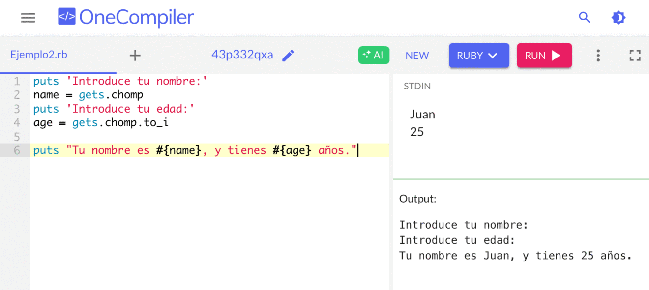 Programas Sencillos en Ruby para Principiantes » CodigoNautas